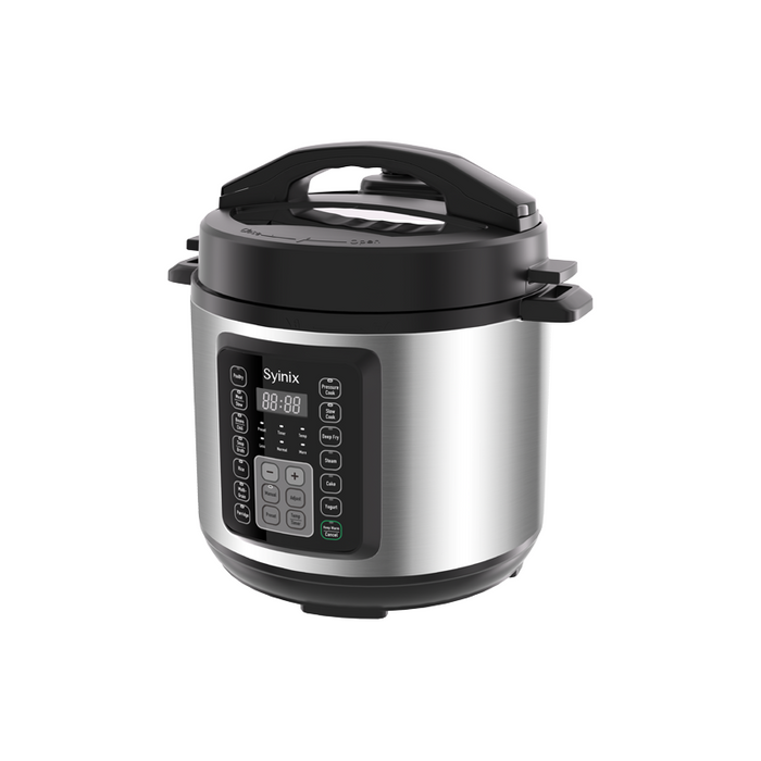 Syinix Pressure Cooker Insta Cooker 14-in-1 Stainless Steel 6L SRC60E1